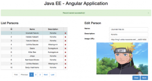 Java EE 7 with Angular JS – CRUD, REST, Validations - Part 2 | Roberto Cortez Java Blog
